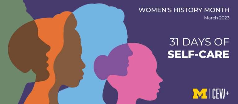 Happy Women's History Month! 31 Days of Self-Care Practice - Center for ...